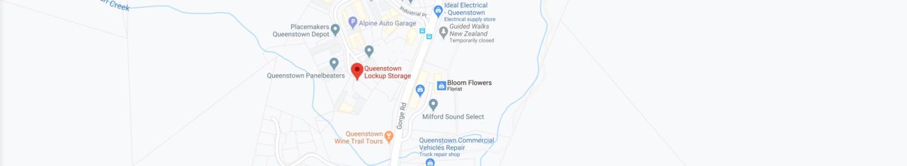Contact Us | Queenstown Lockup Storage